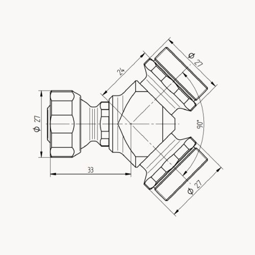 S09 Chain unit Y Short - smartec-tools