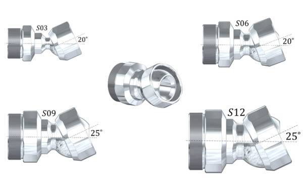 Maximum opening angles of the Spherical Connectors - smartec-tools